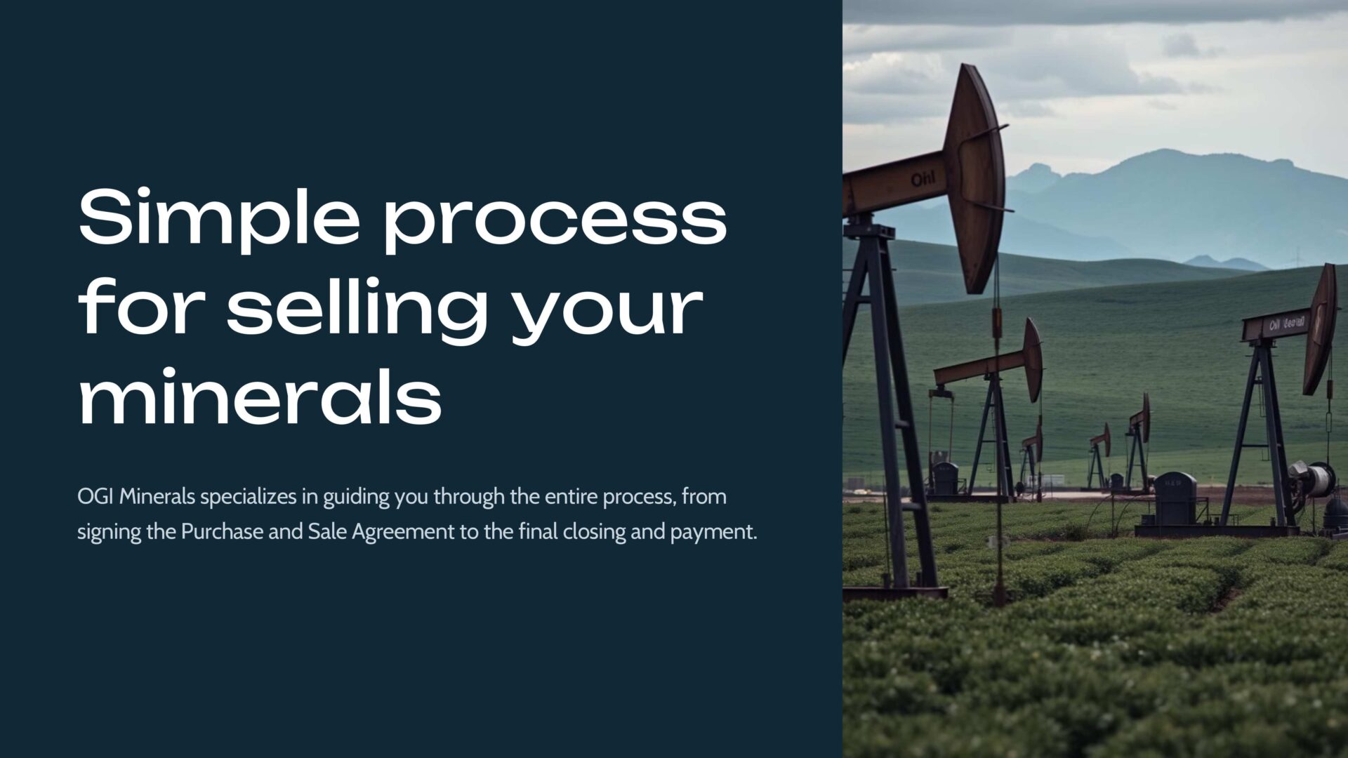 Simple Process for Selling Your Minerals – OGI Minerals